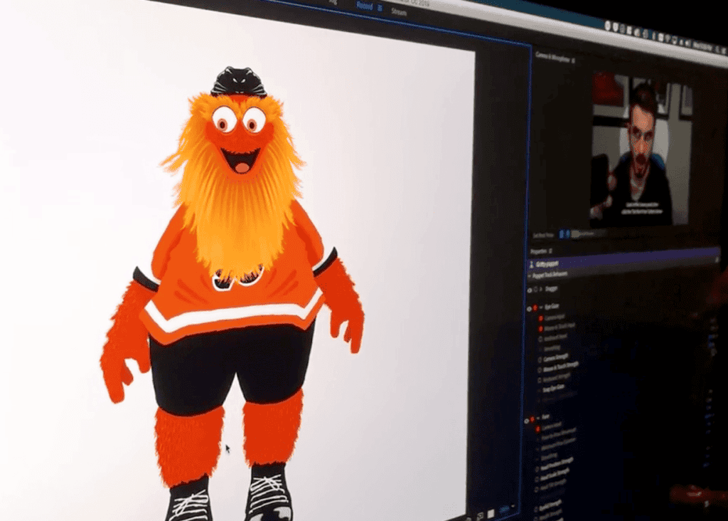 Gritty Holiday Animation of NHL’s Philadelphia Flyers Mascot